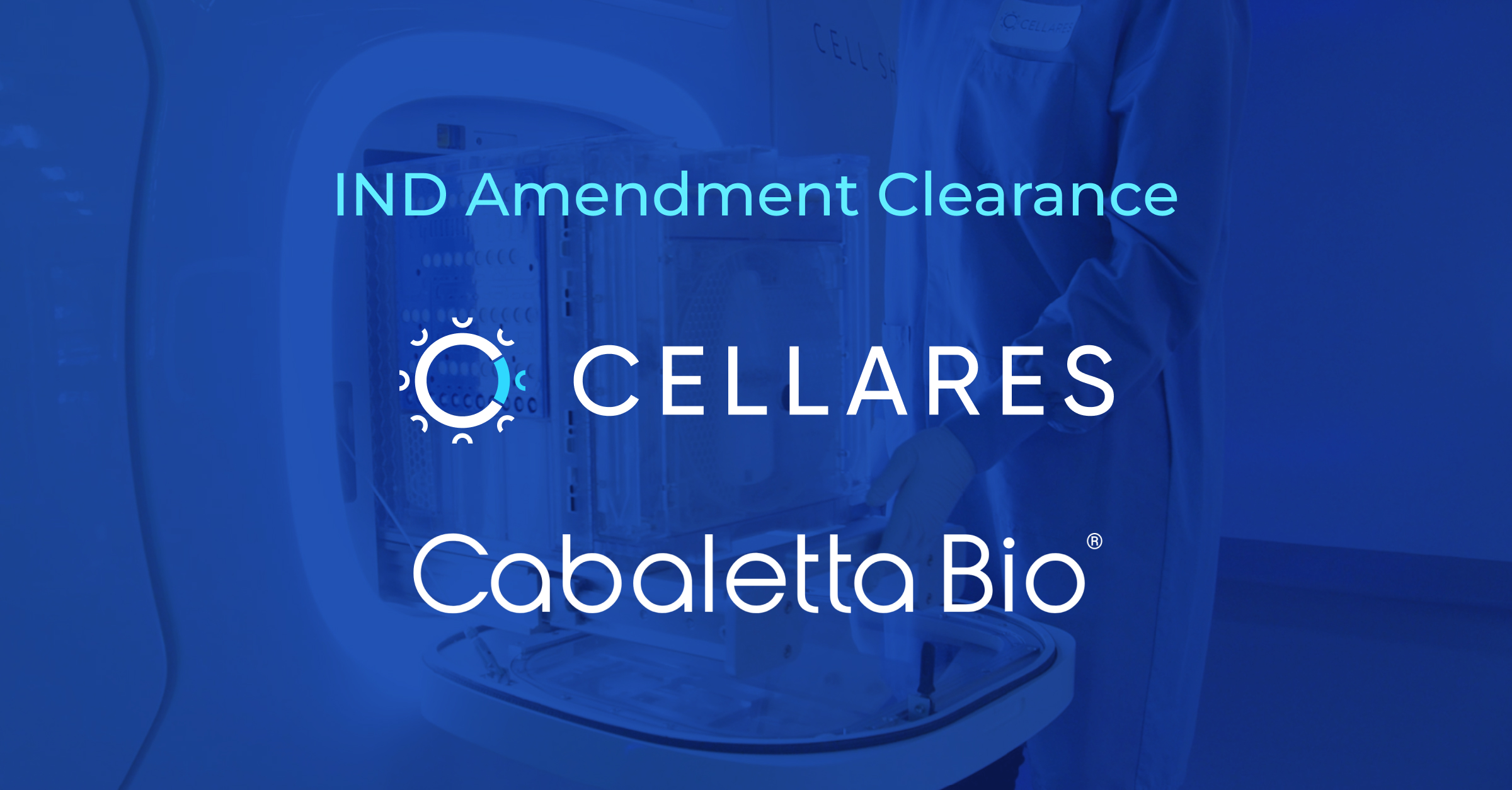 IND Amendment Clearance Obtained for Clinical Manufacturing of Rese-Cel ...